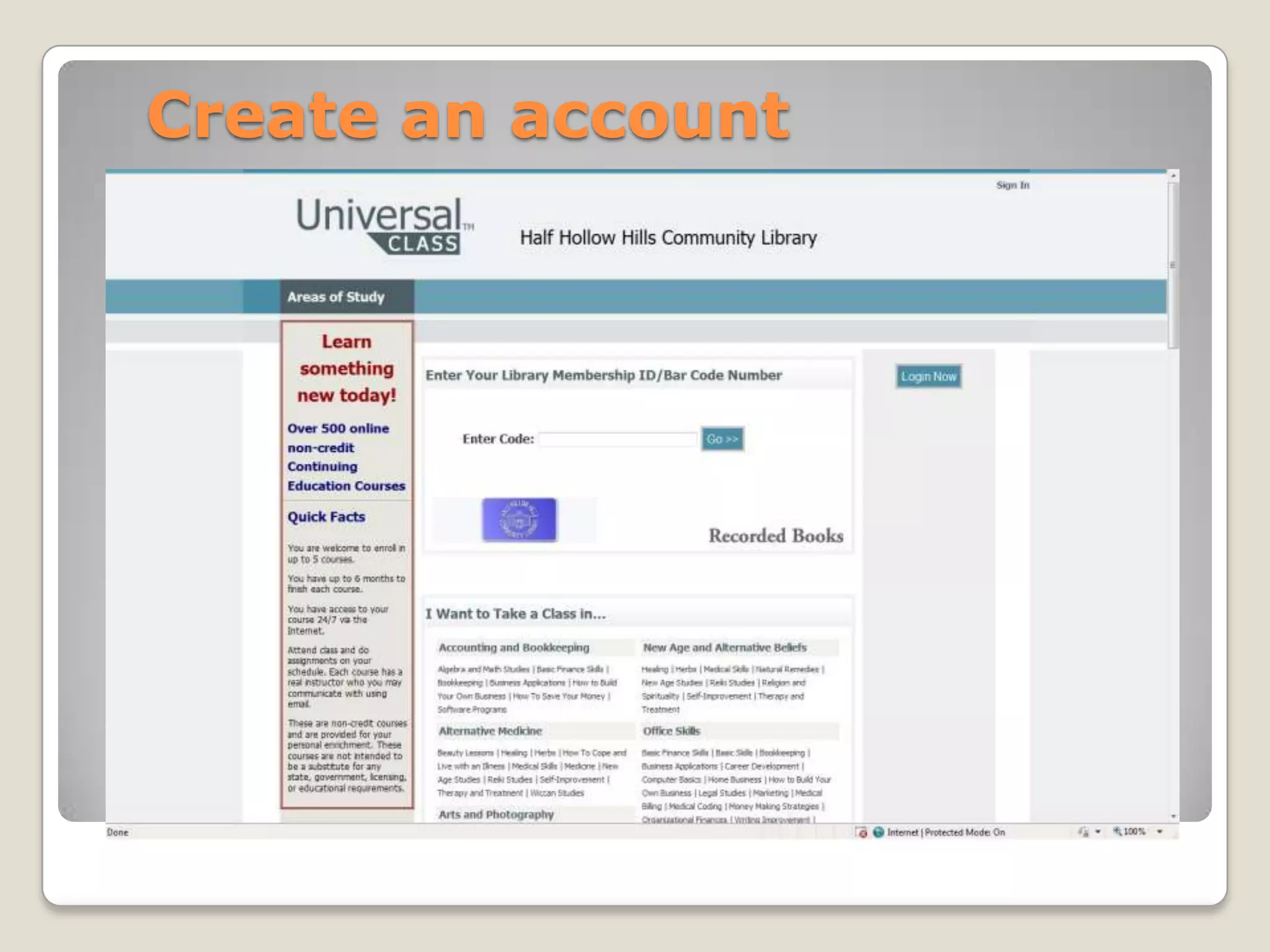 UniversalClass | PPTX