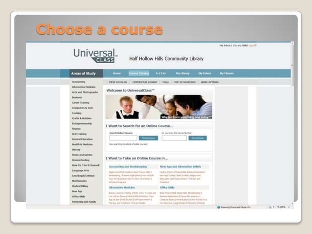 UniversalClass | PPTX