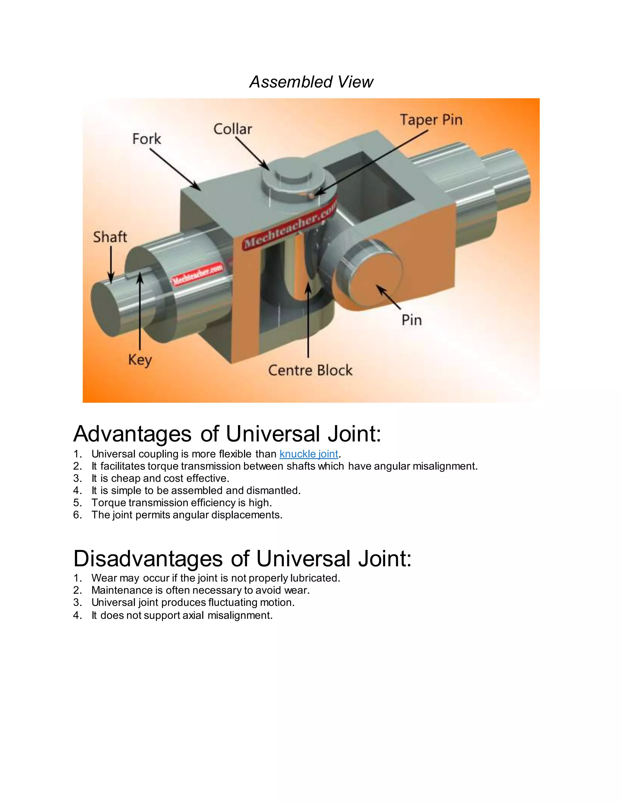 Universal Joint Docx
