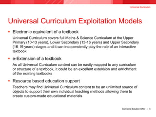 Universal curriculum | PPTX | Primary Education | Education