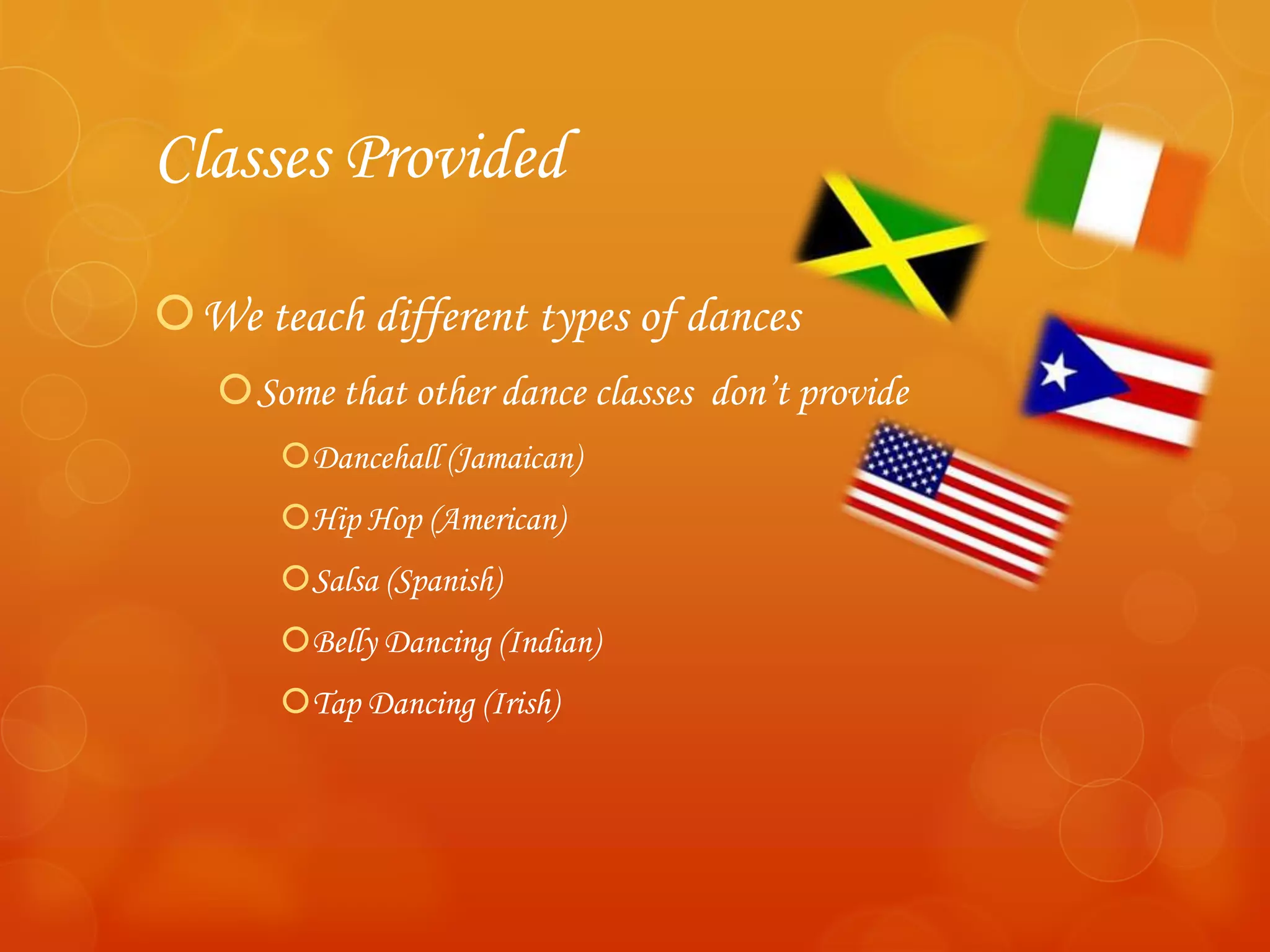 Universal dance studio final! | PPTX