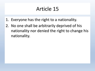 Universal Declaration Of Human Rights Article 2