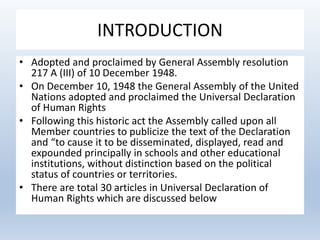 Universal Declaration Of Human Rights 1948