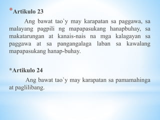 Universal Declaration of Human Rights | PPTX