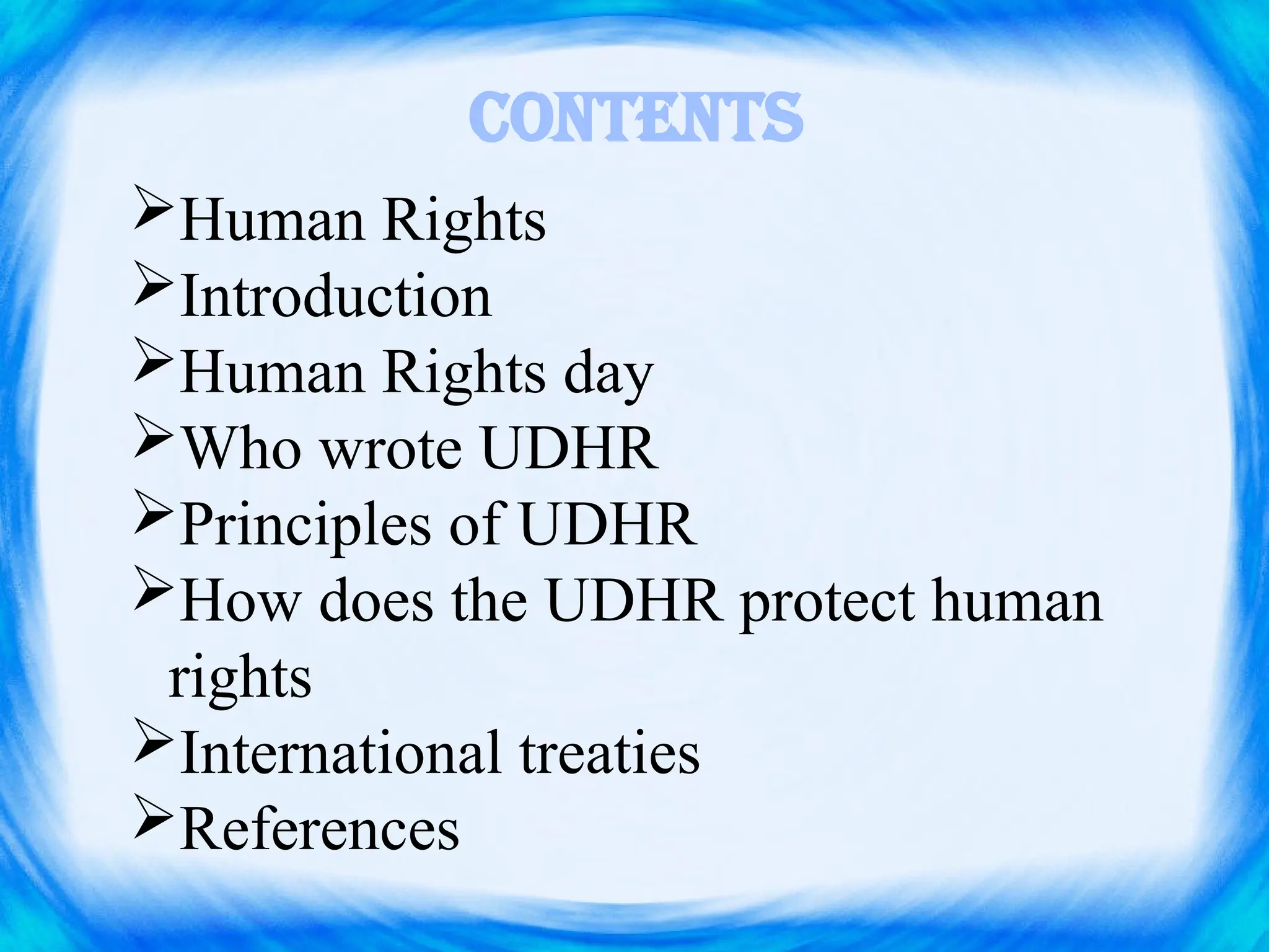 UNIVERSAL DECLARATION OF HUMAN RIGHTS | PPTX
