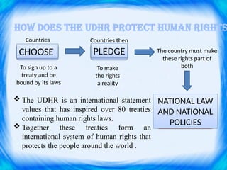 UNIVERSAL DECLARATION OF HUMAN RIGHTS | PPTX