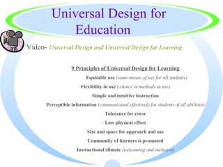 Universal design | PPT