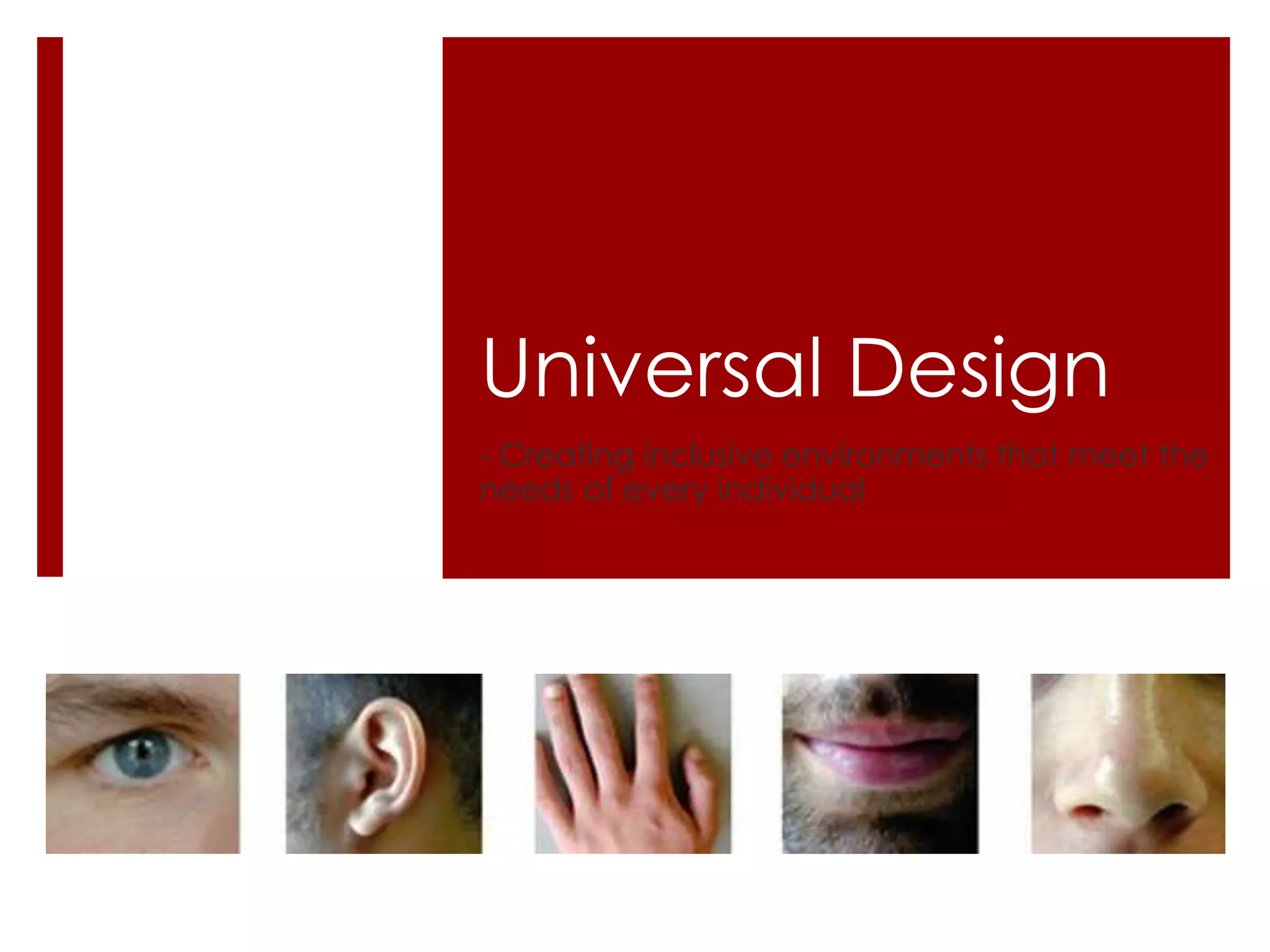 Universal Design | PPTX