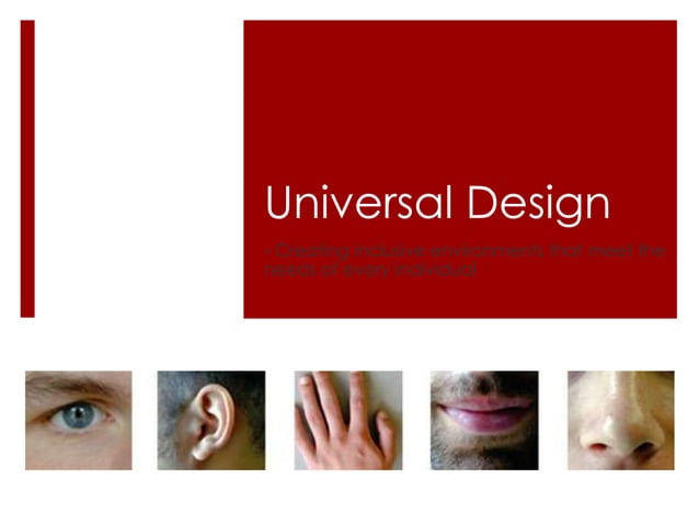 Universal Design | PPT