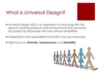Universal Design | PPTX