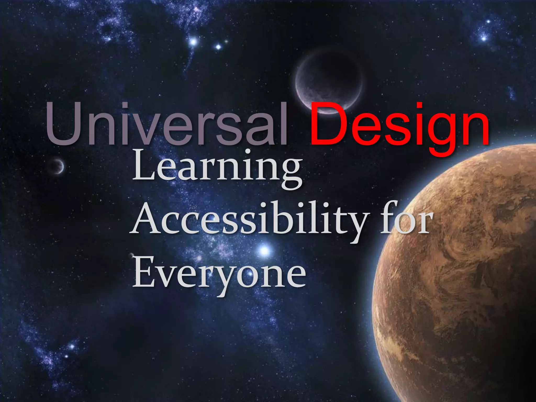 Universal design | PPT