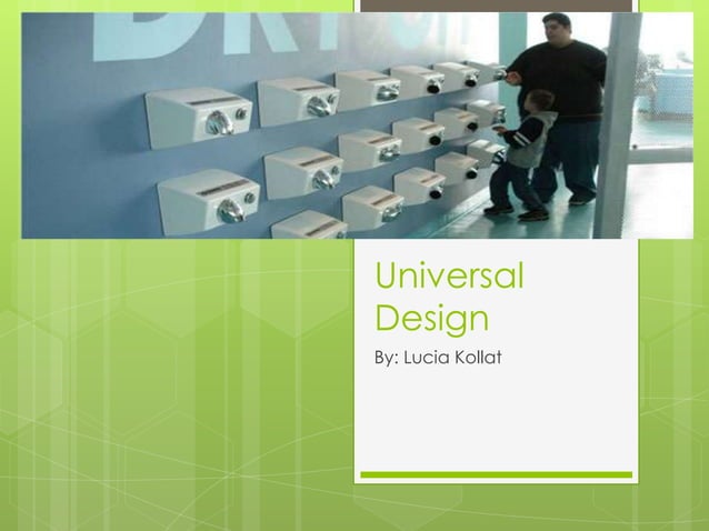 Universal design | PPTX