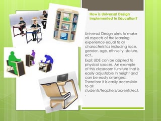 Universal design | PPTX