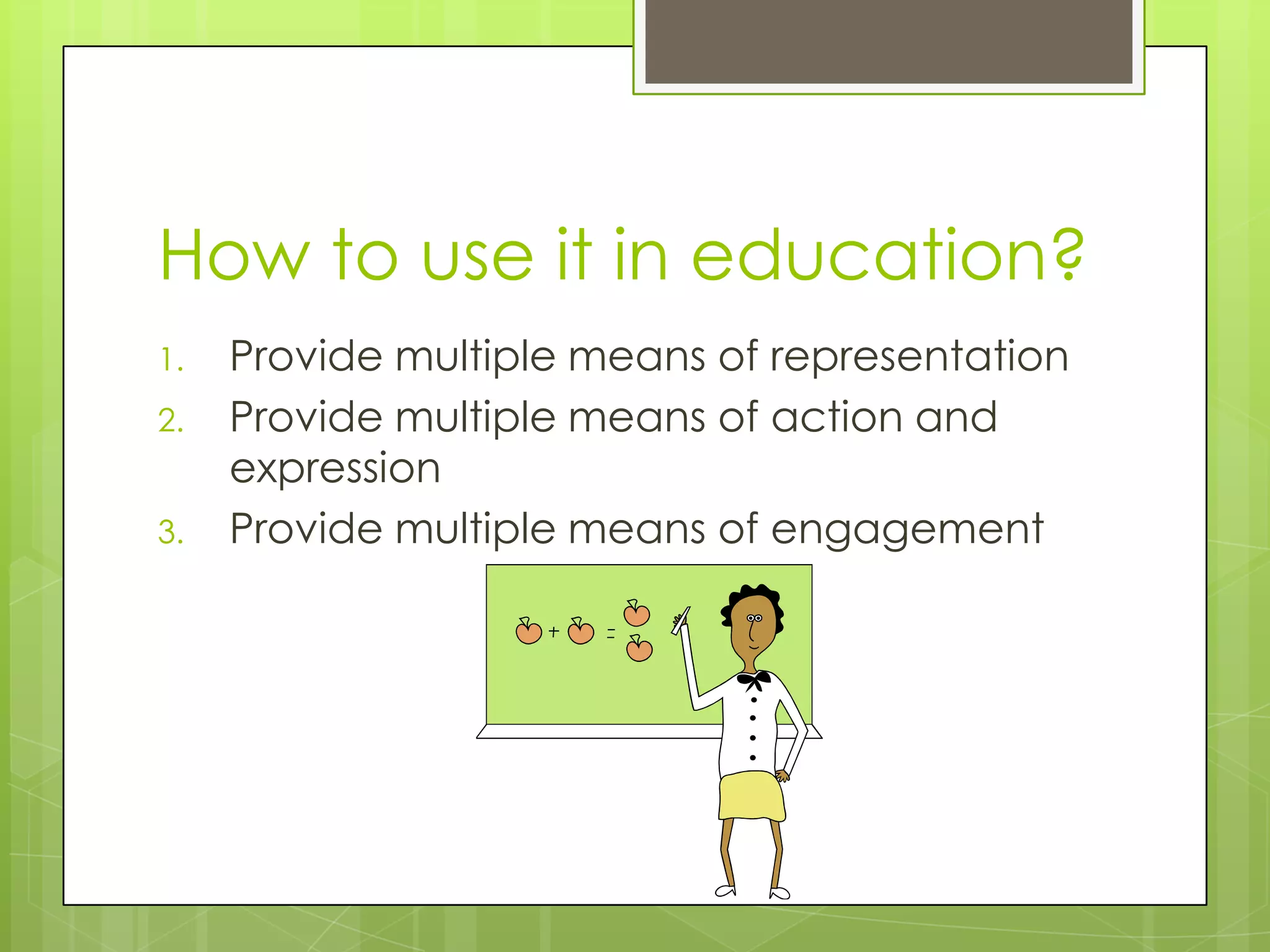 Universal design | PPTX