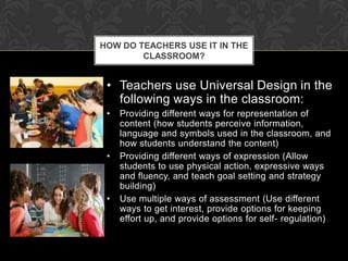 Universal design | PPT