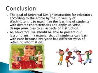 Universal Design | PPTX