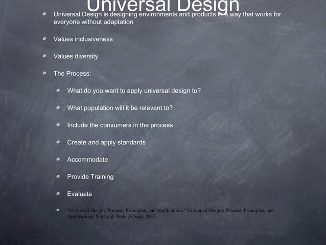 Universal design | PPT