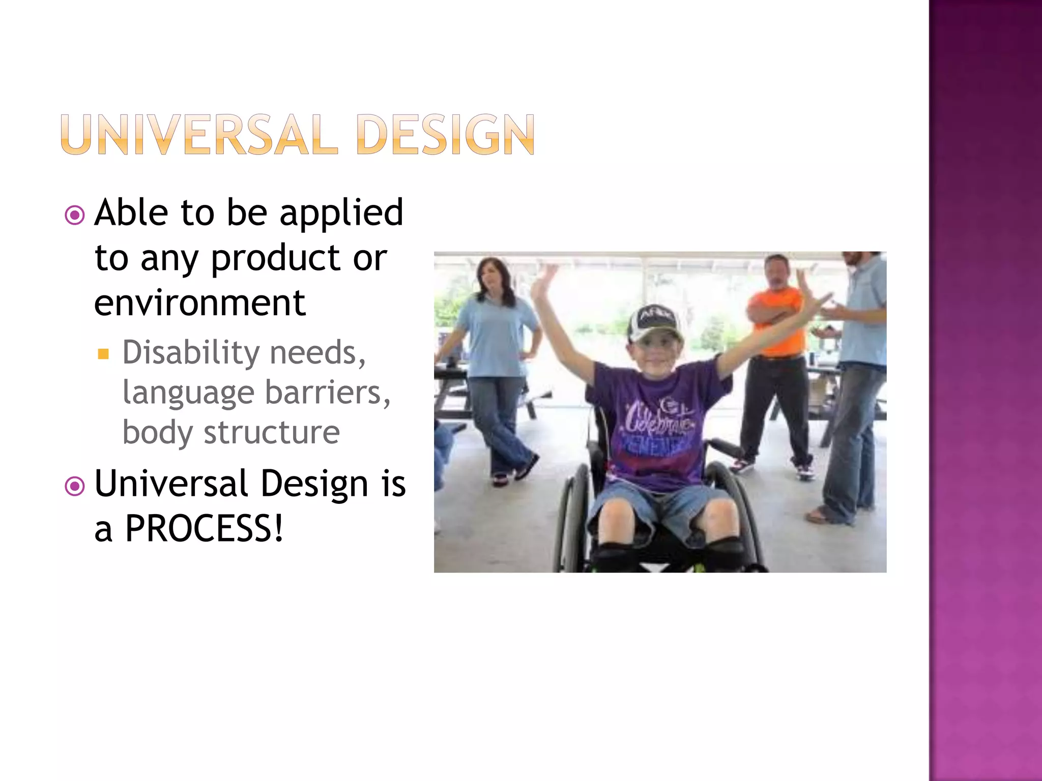 Universal design | PPT