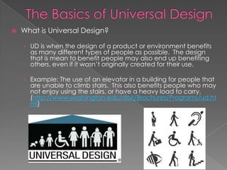 Universal Design | PPTX