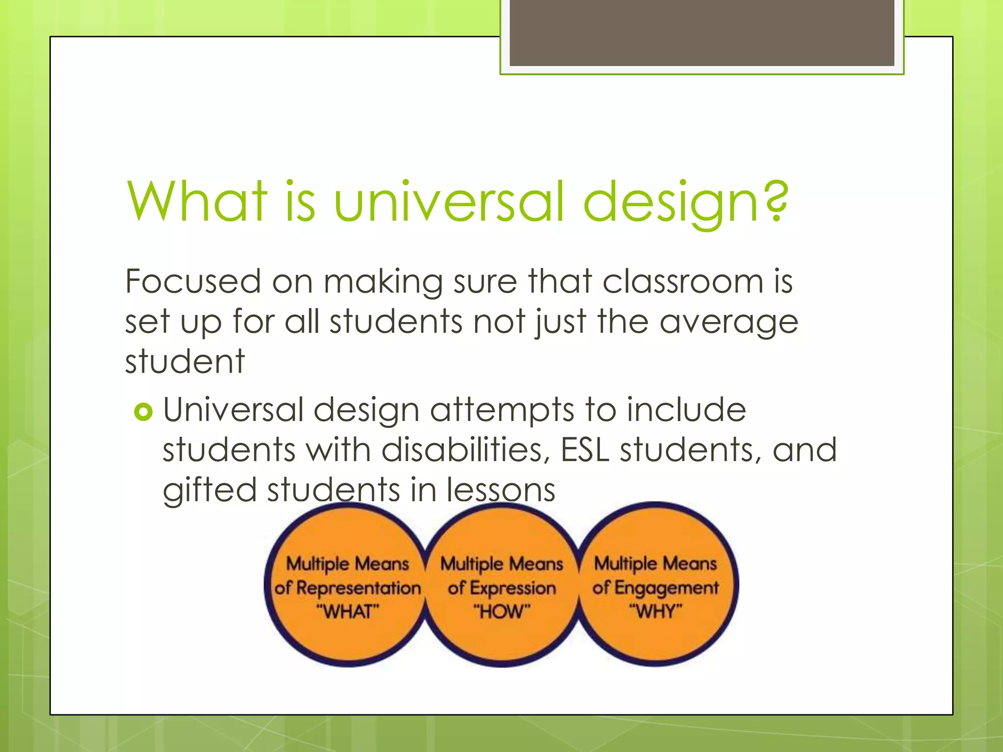 Universal Design | PPT