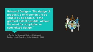 Universal design | PPTX