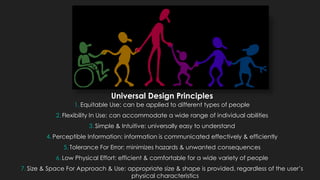 Universal design | PPTX