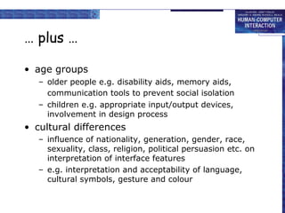 Universal design HCI | PPT