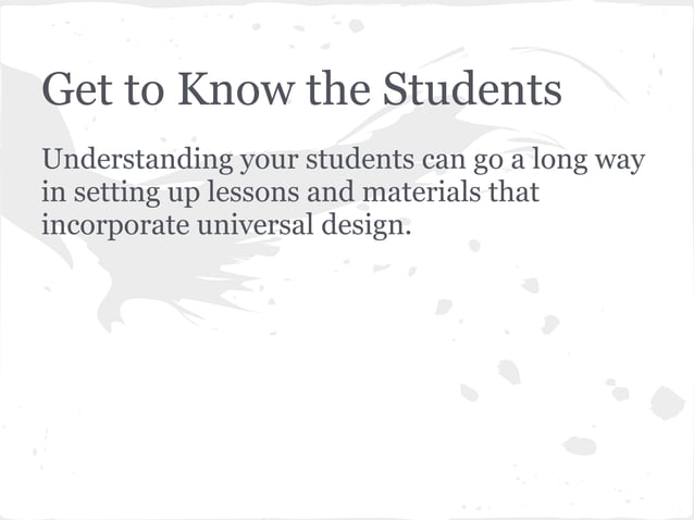 Universal design edp 279 | PPT