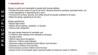 UNIVERSAL DESIGN - Introduction & Principles | PPT