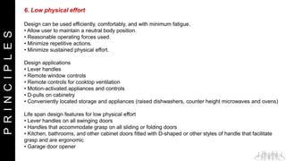 UNIVERSAL DESIGN - Introduction & Principles | PPT