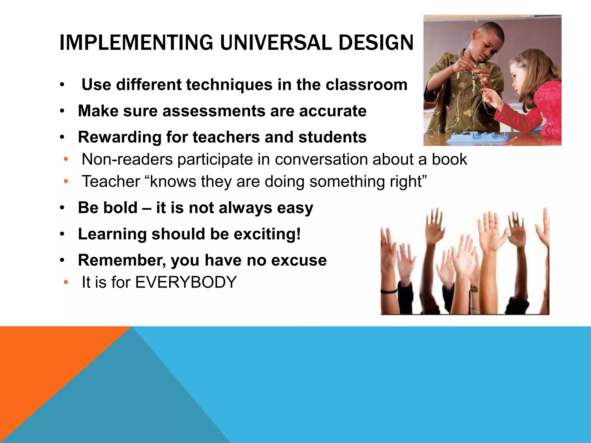 Universal design 2.3 | PPTX