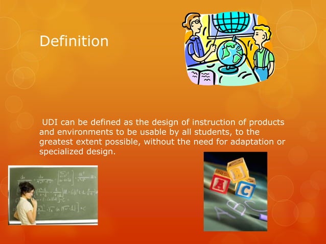 Universal design for learners | PPT