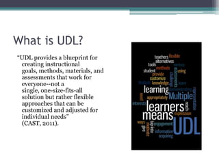 Universal design for learning | PPT