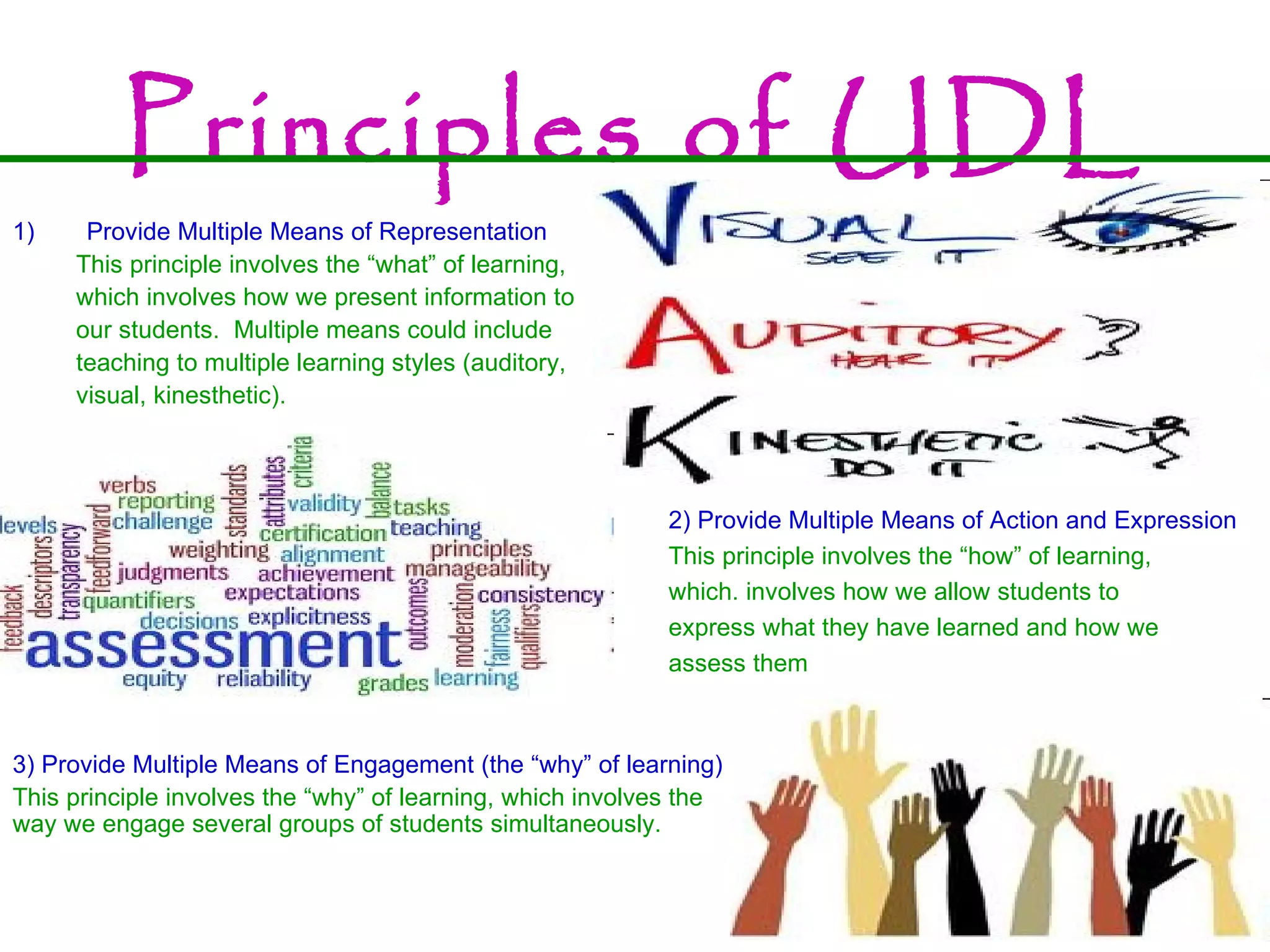 Universal design for learning | PPT