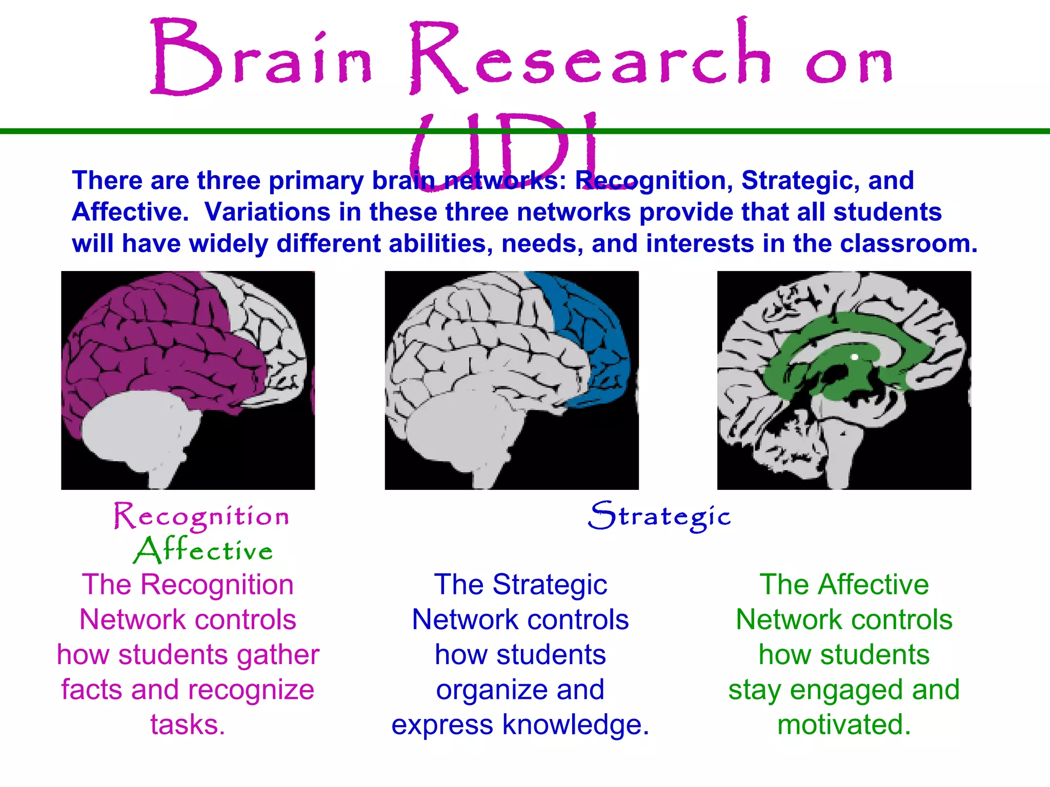 Universal design for learning | PPT