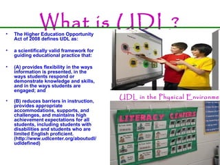 Universal design for learning | PPT
