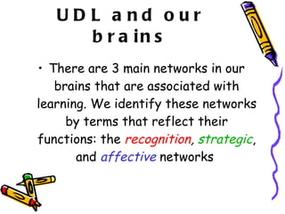 Universal design for learning | PPT