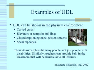Universal design for learning | PPT
