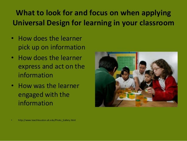 Universal Design for Learning