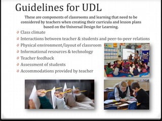 Universal Design for Learning | PPT