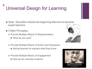 Universal Design for Learning | PPT