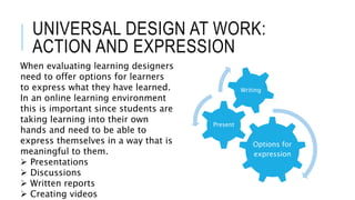 Universal design for learning | PPTX