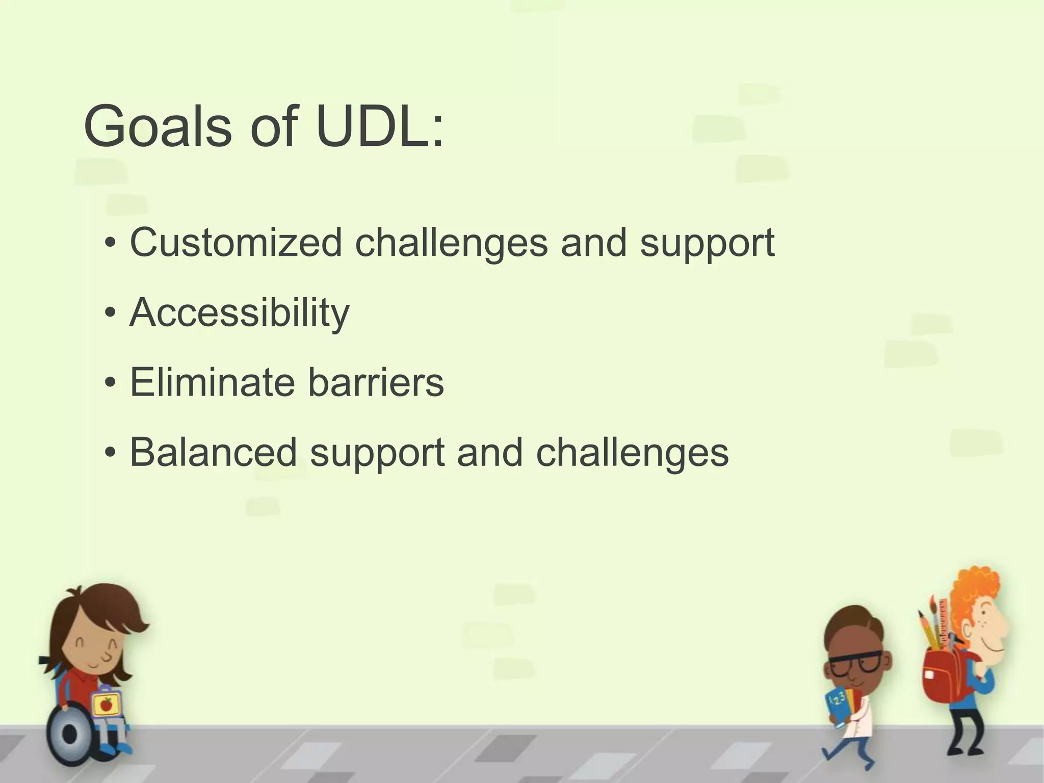 Universal design for learning final | PPTX