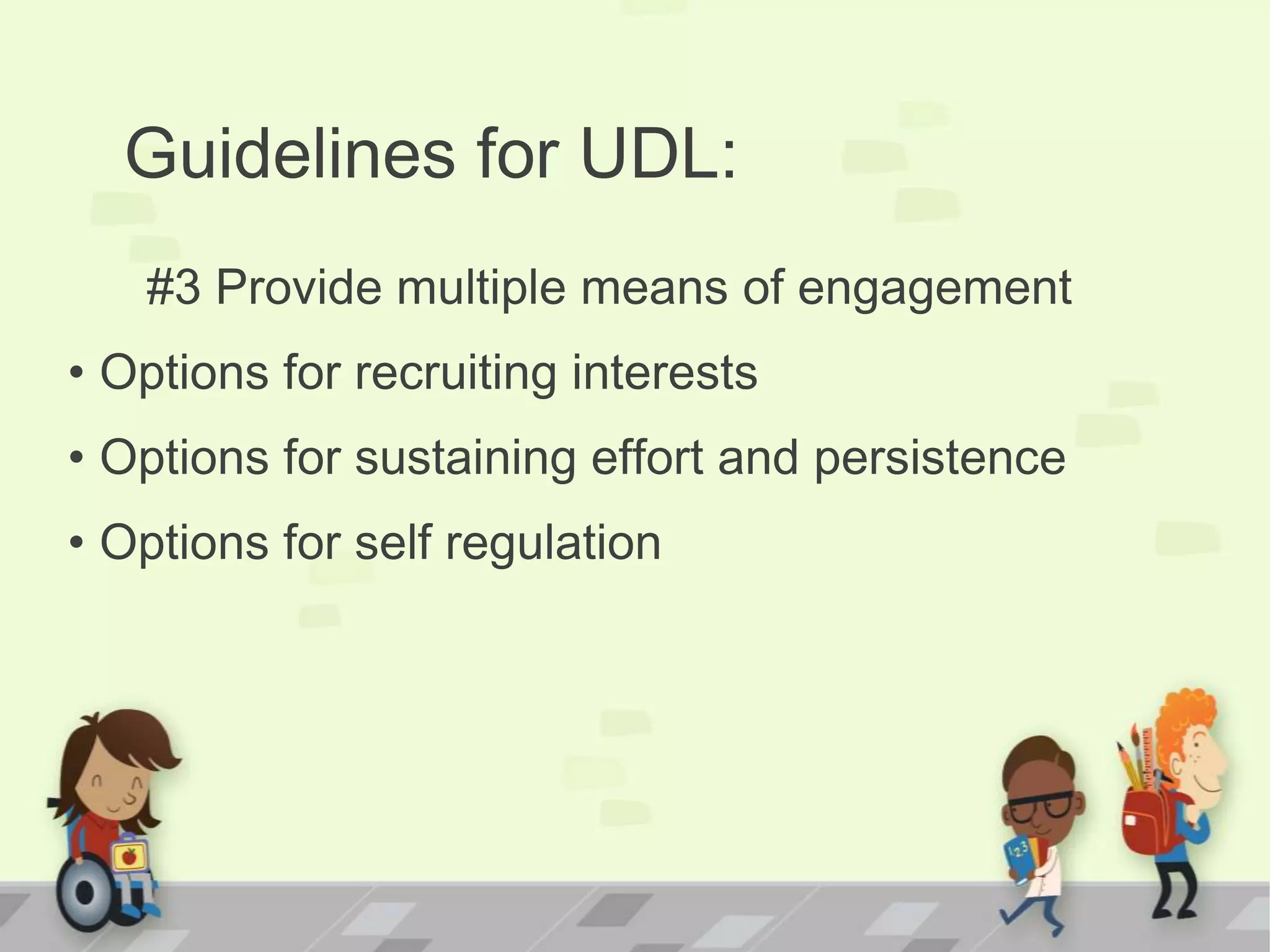 Universal design for learning final | PPTX