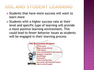 Universal design for learning (udl) | PPTX