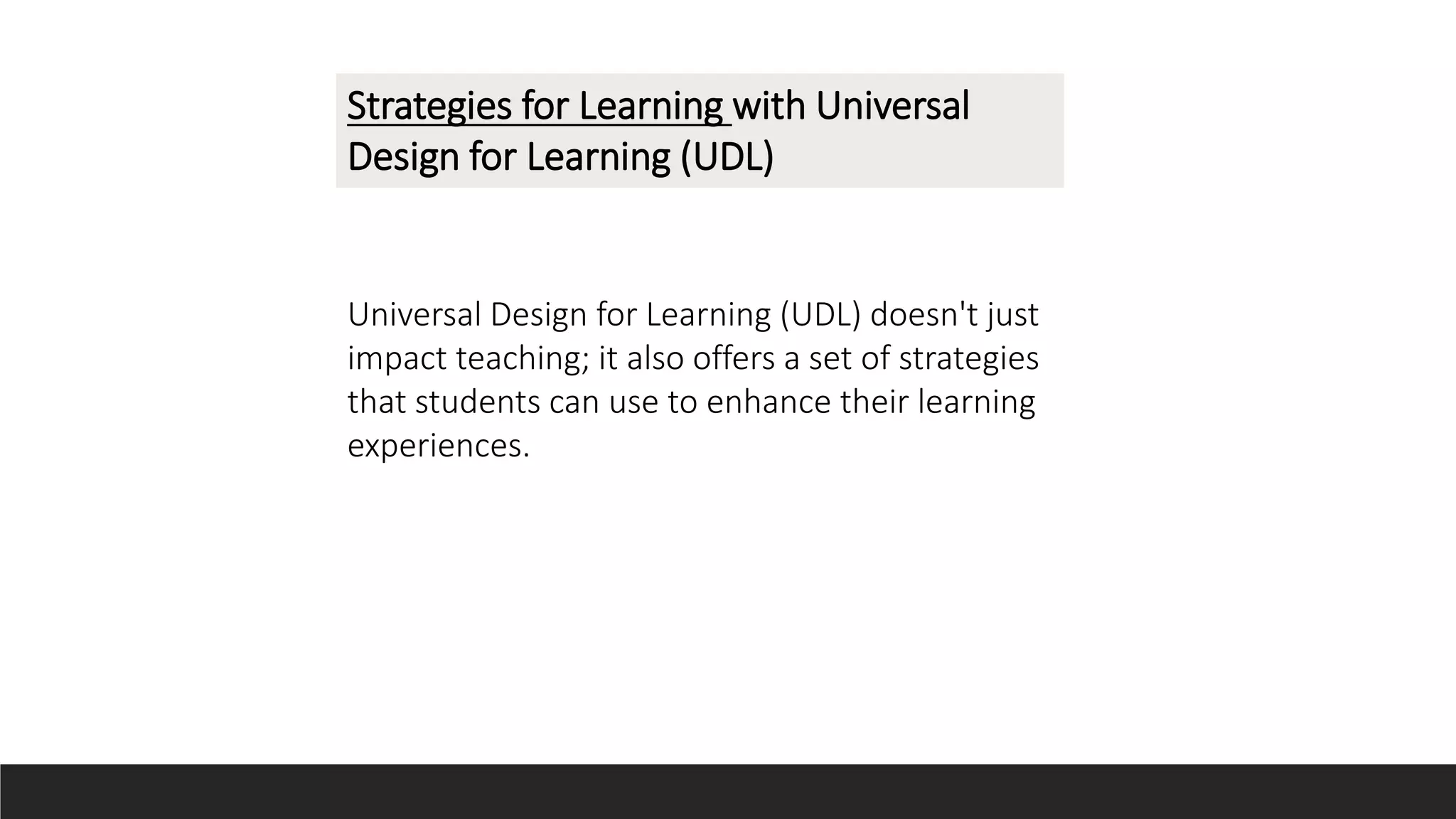 Universal Design for Learning (Inclusive Education)(UDL).pptx