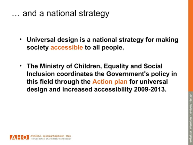 Universal Design (UD) - And Introduction | PPT
