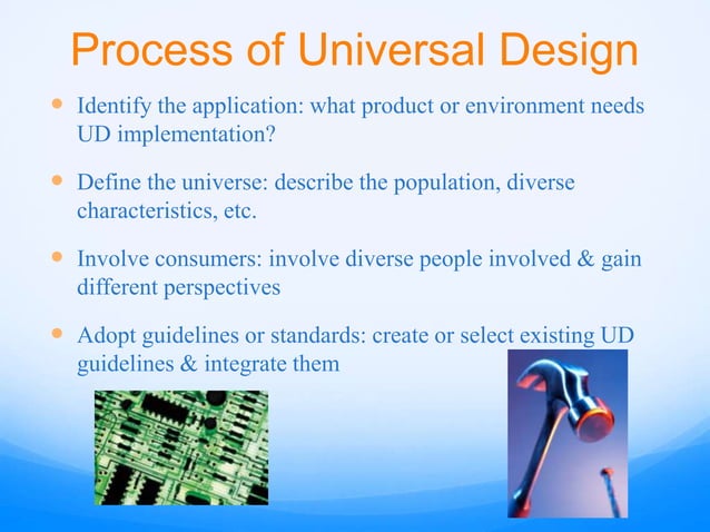 Universal design presentation | PPT