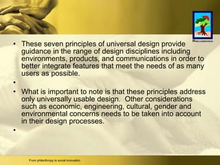 Universal design presentation of itc welcomgroup | PPT