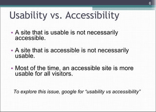 Universal Design for the Web | PPT